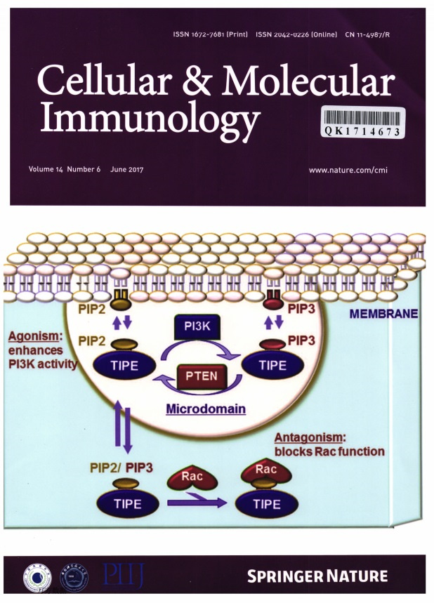 Cellular & Molecular Immunology杂志-首页-期刊之家